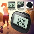 Step Counter Digital Pedometer With Large Screen Display And Long ...