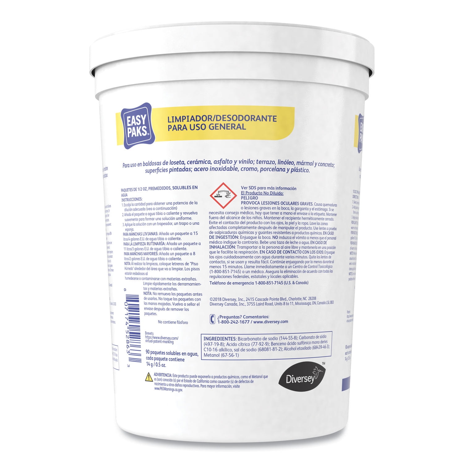 Buy Johnson Diversey DVO990651 0.5 oz Packets Tub All-Purpose ...