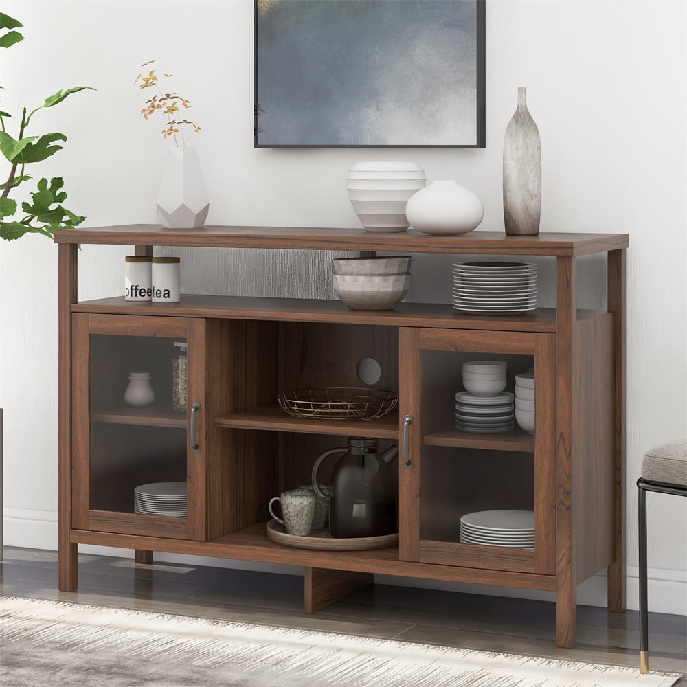 Visentor 52 Inch Buffet Sideboard, TV Stand Console Table Entertainment ...