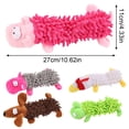 Kingtowag Talking Plush Toy Mop Hippo, Squeaky Interactive Chew Toy for ...