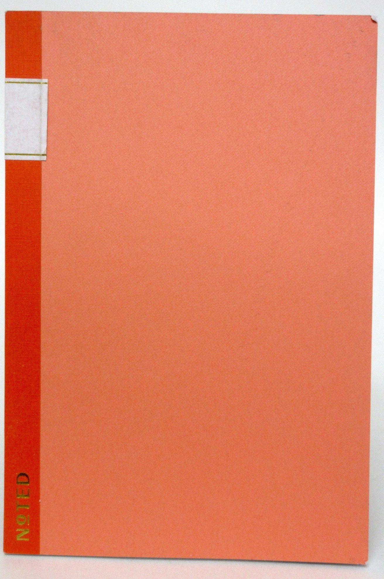 Noted by Post-It - Salmon Definitely Delightful 120 Page Lined Notebook ...