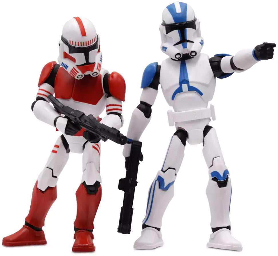Star Wars Toybox 501st Clone Trooper & Clone Shock Trooper Action ...