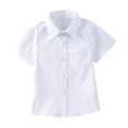 2-15T Boys 3 Pack Dress Shirts Short Sleeve Button Down Back to School ...