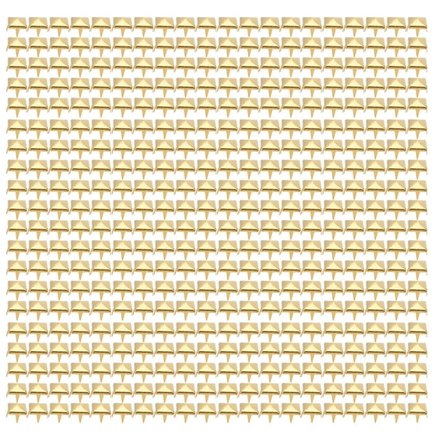 Oubit DIY Leathercraft Rivets,400 Sets 4MM-7MM DIY Spike Rivets Square ...