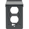 ENERLITES Weatherproof Bubble Cover for GFCI Outlet Receptacle, 2-Gang ...
