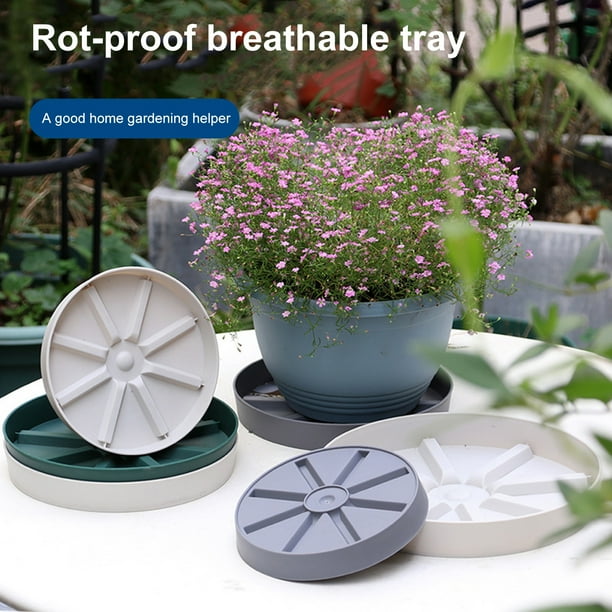 Flower Pot Tray Ventilation Thickening Strong Load-bearing Resilient ...