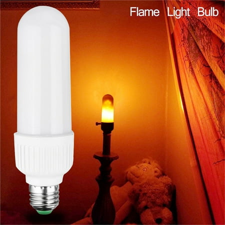 AC110V/220V 5W 2835SMD LED Live Flame Emulation Effect Fire Light Bulbs ...