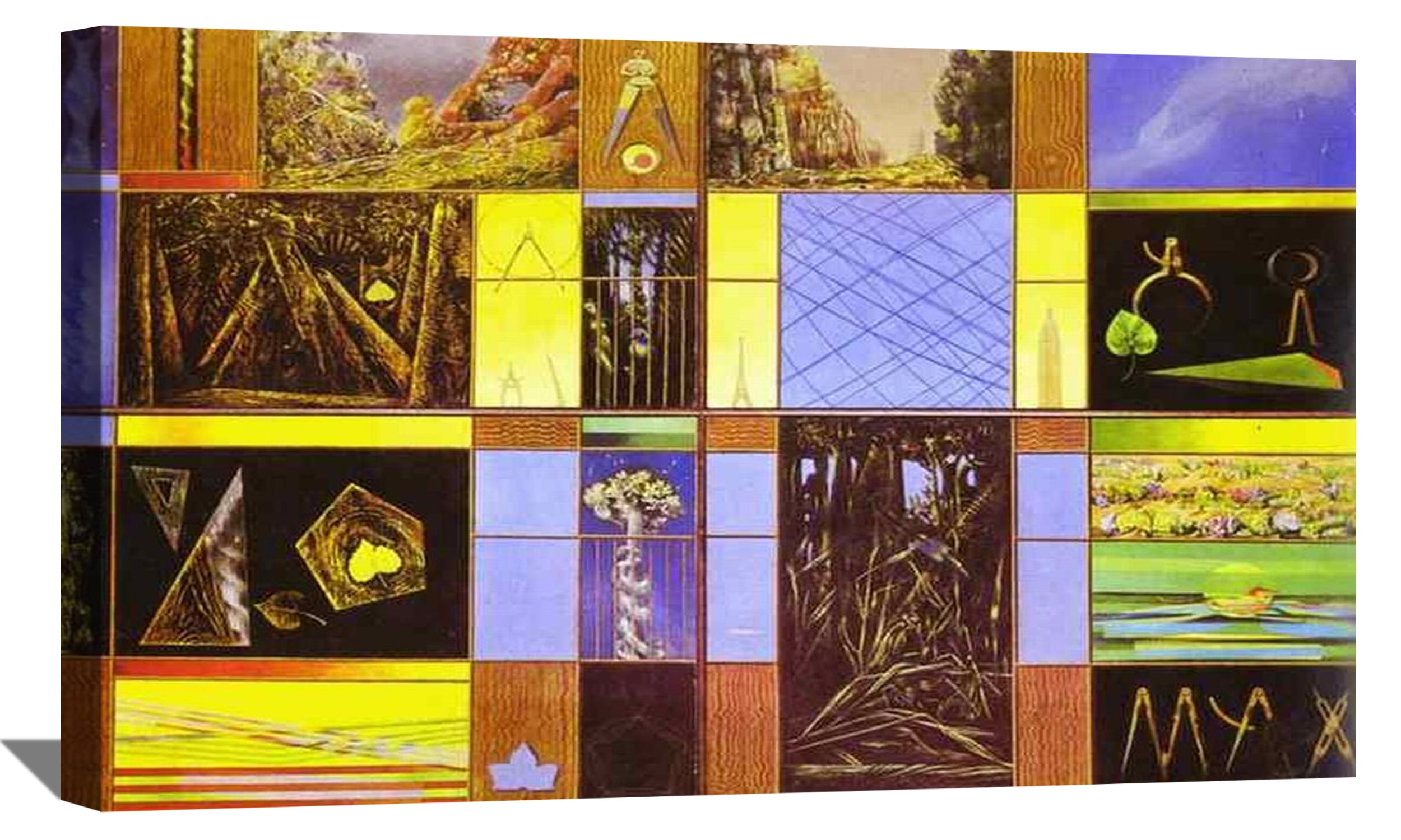 Max Ernst Painting Vox Angelica Surrealistic Canvas Art Framed Wall Art ...