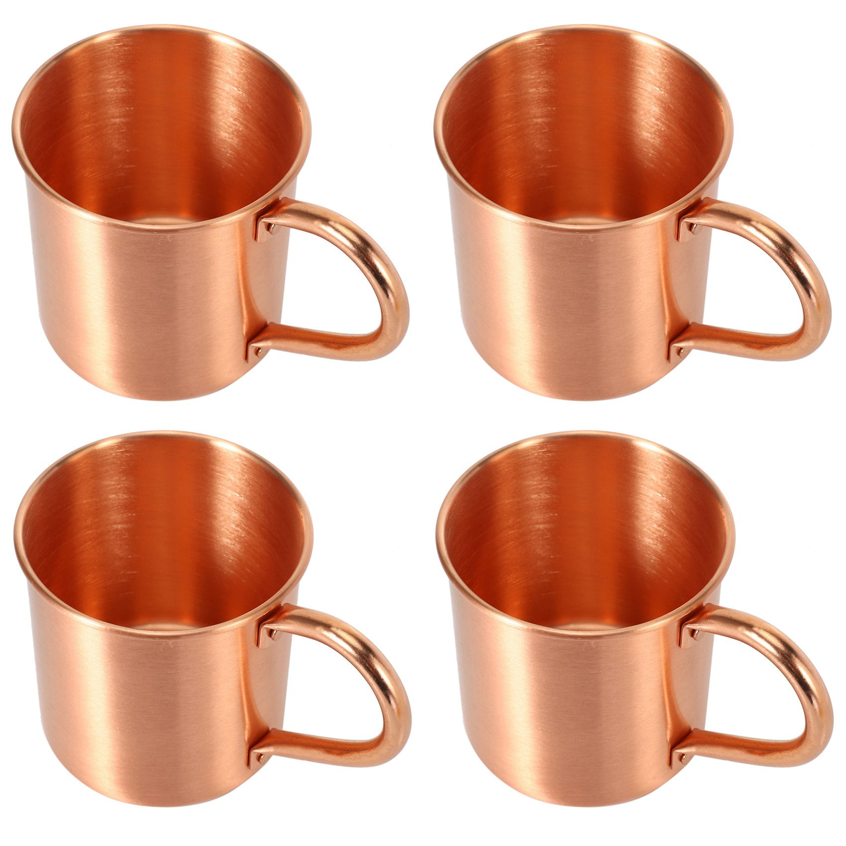 Click here for Unbranded 4x Pure Copper Moscow Mule Mug Solid Smo... prices