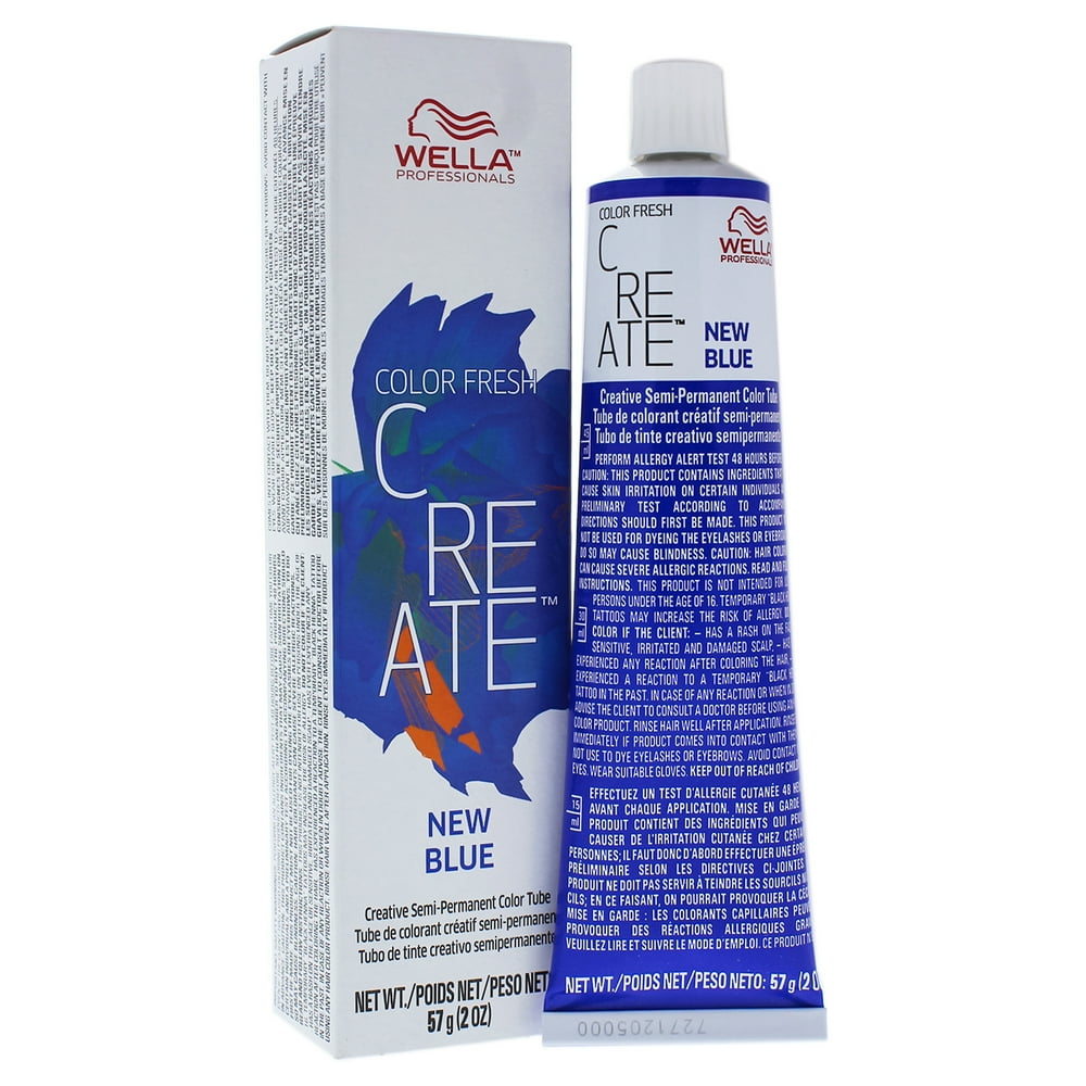 Wella - Color Fresh Create Semi-Permanent Color - New Blue by Wella for ...