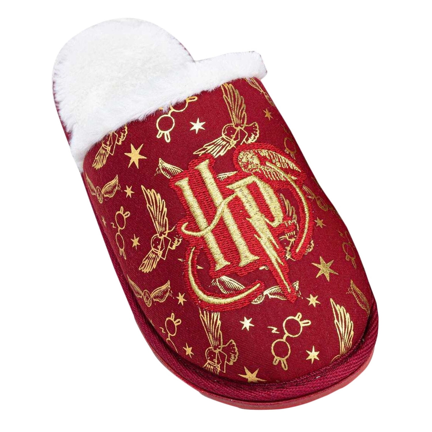 Click here for Harry Potter Girls Embroidered Slippers 4 Big Kid prices