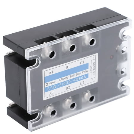 Mgaxyff 3 Phase Relay,480V Solid State Relay,3 Phase Solid State Relay ...