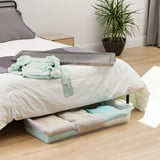 IRIS USA 41 Qt. Plastic Underbed Storage Bins with Lids, Clear ...