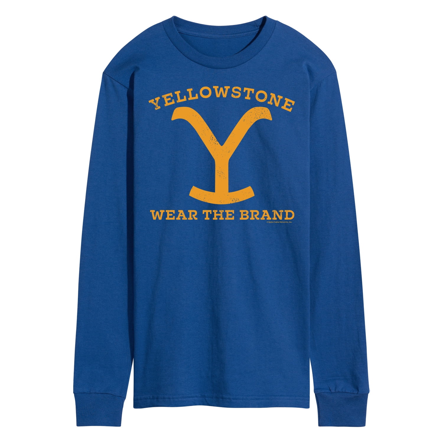 Yellowstone - Wear The Brand Y - Men's Long Sleeve T-Shirt - Walmart.com