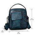 Genuine Leather Small Purses for Men Shoulder Bag Messenger Bag ...