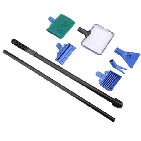 Fish Tank Cleaning Brush, 5 in 1 Detachable Retractable Aquarium ...