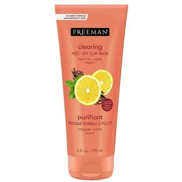 Pack of 6 New Freeman Oil Absorbing Clay Facial Mask, Pore Minimizing ...