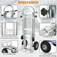 Hand Truck Dolly Foldable, 770 Lbs Capacity Folding Dolly Cart with ...