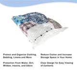Lavish Home 5 Vacuum Storage Bags-Space Saving Air Tight Compression ...