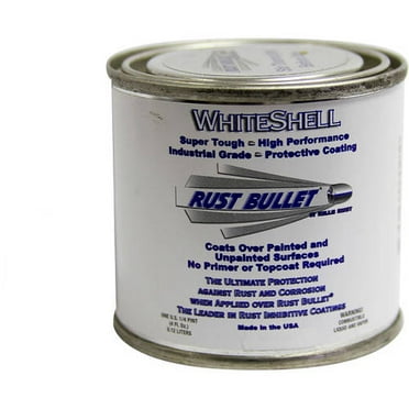 Rust Bullet BlackShell Gloss Black Protective Coating and Topcoat - 1/4 ...