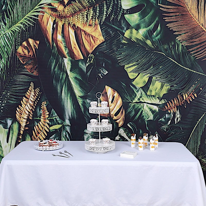 BalsaCircle 8 feet Vinyl Photography Background Tropical Forest Leaves ...