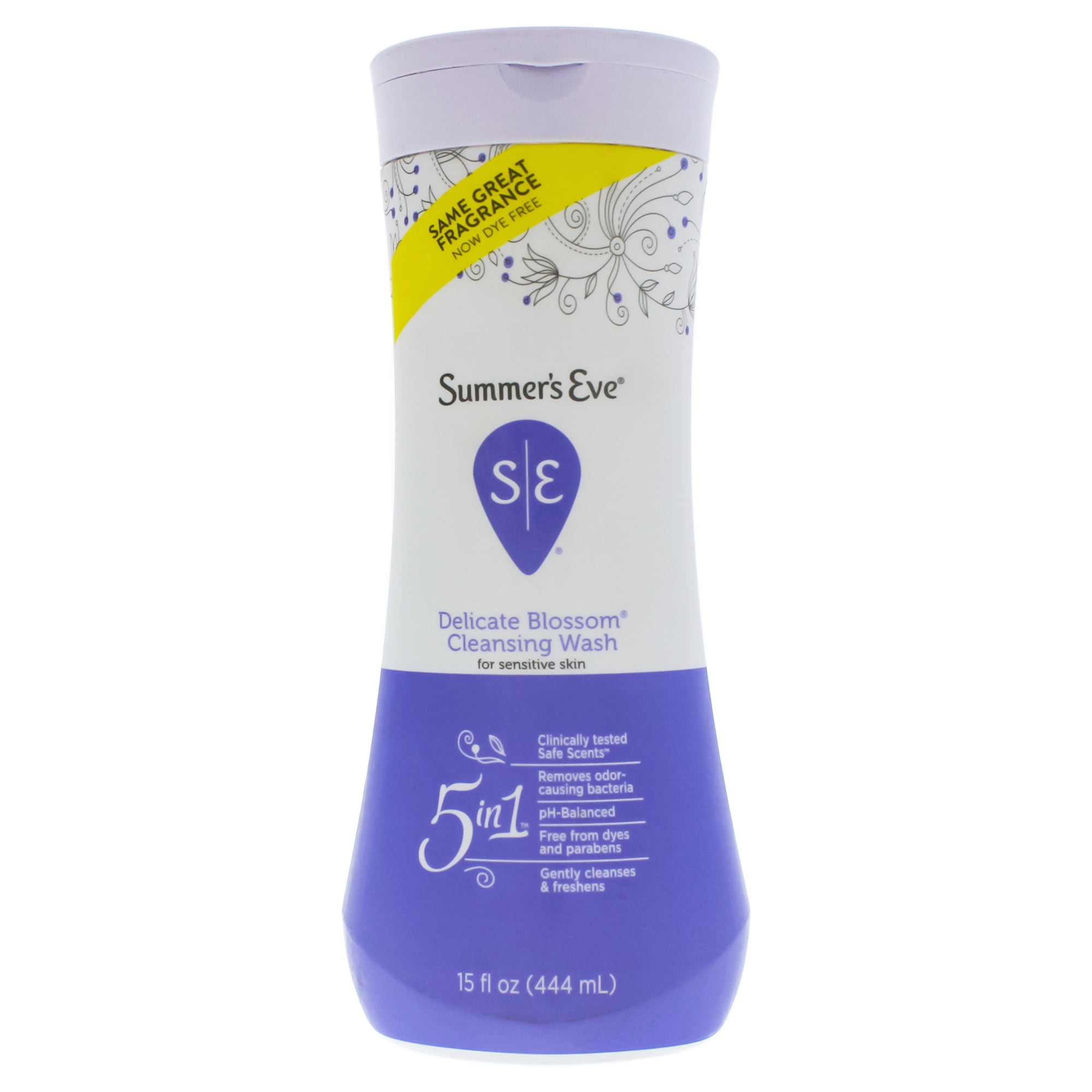 Limpiador Summers Eve Summers Eve Delicate Blossom Feminine Wash for Sensitive Skin Cleanser ...