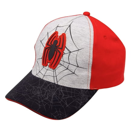 Marvel Spiderman Baseball Cap for Boys, Boys Hat and Fitted Cap ...