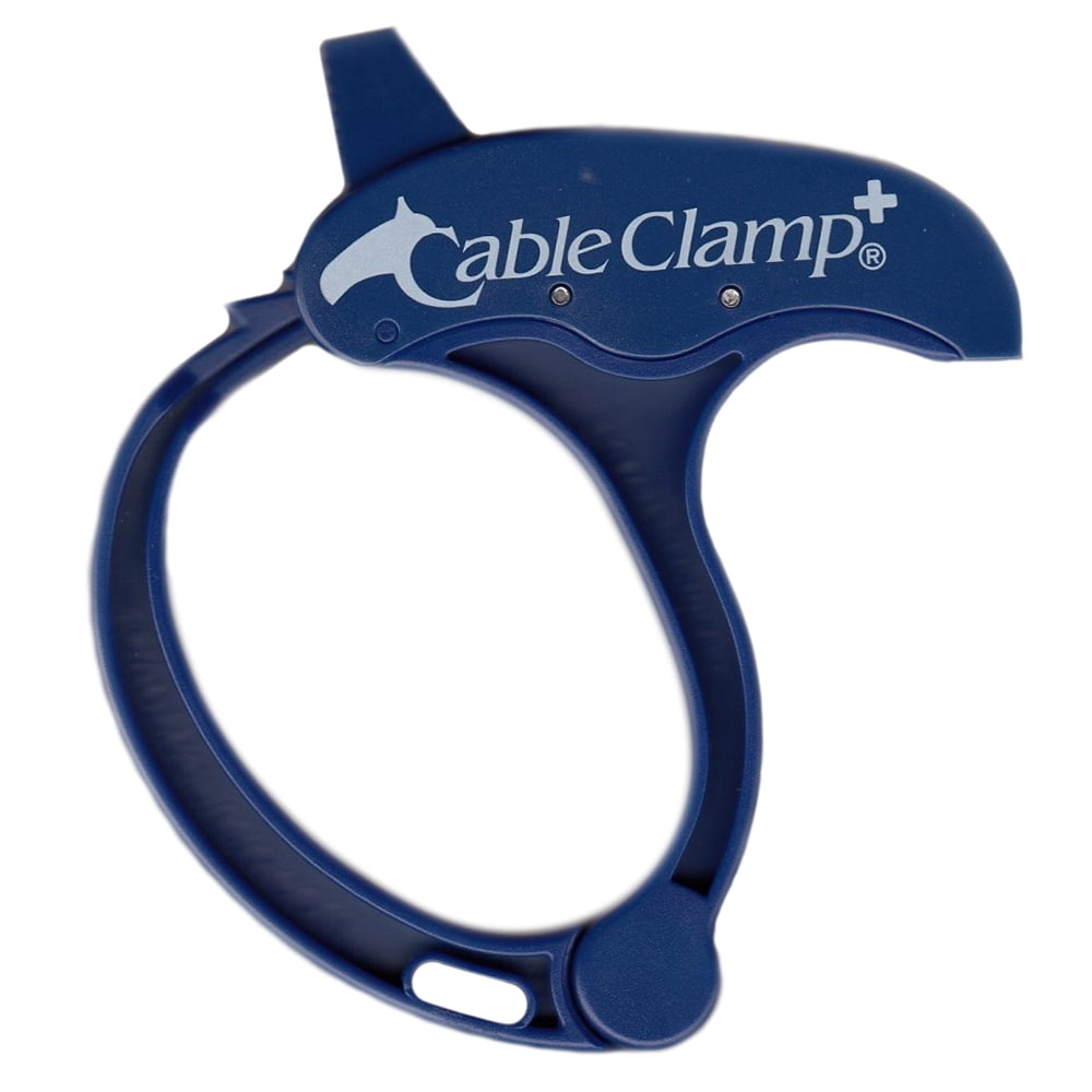 Cable Central LLC (10 Pack) Pack of 8 - Cable Clamp - Large - Blue ...