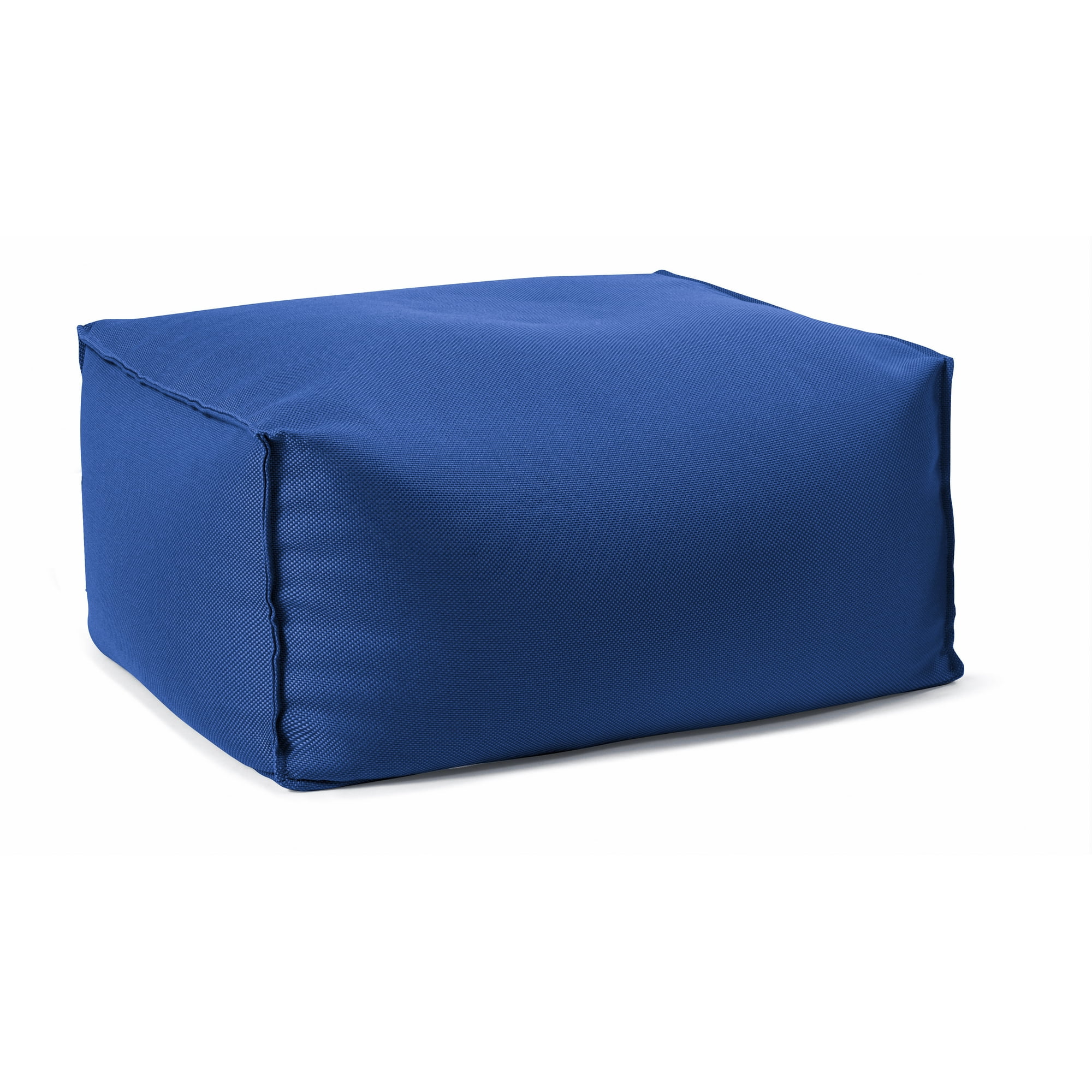 Click here for Gouchee Home Chamonix Outdoor/Indoor Blue Ottoman... prices