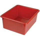 Romanoff Stowaway 5" Letter Box no Lid, Red - Walmart.com