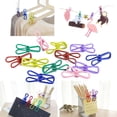 30pcs Chip Clips, 2.2 inch Bag Clips, Small Metal Clothes Pins, Colored ...