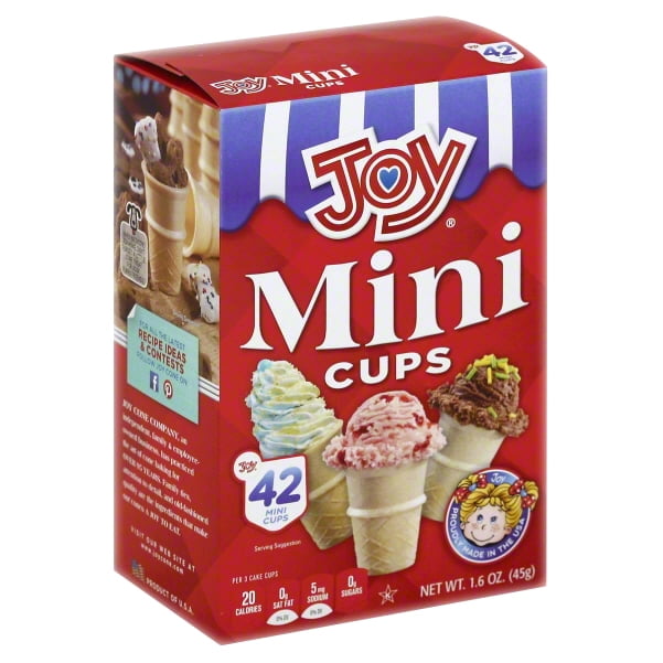 Joy Mini Cups, 1.6 Oz., 42 Count - Walmart.com
