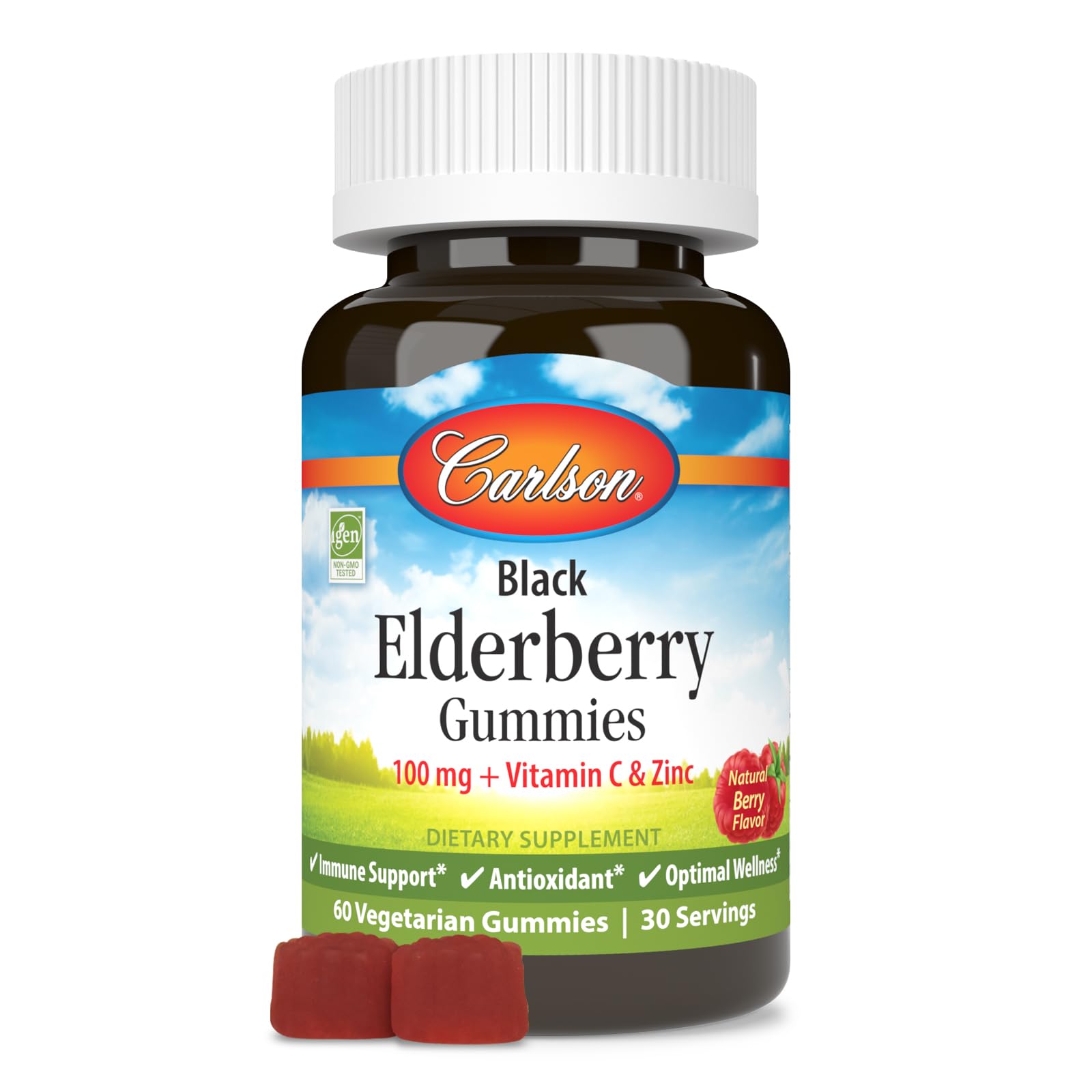 Suplemento Carlson Black Elderberry Gomies 60 unidades | Bodega Aurrera ...
