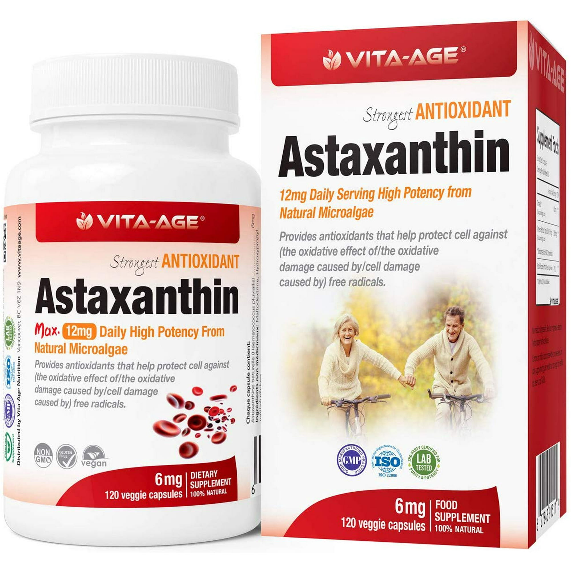 Click here for Vita-Age Astaxanthin Ultra 12mg Per Serving  120 C... prices