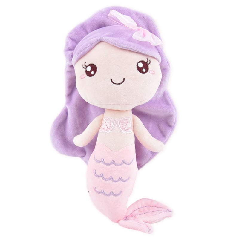 Click here for Unbranded Cute Light Pink Mermaid Princess Plush D... prices