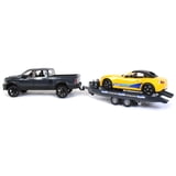 Bruder 02504 Ram 2500 Power Wagon Pickup Toy Trucks with Roadster ...