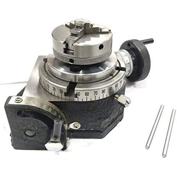 Assorts 4"/ 100 mm Tilting Milling Indexing Rotary Table With Suitable ...