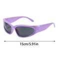 BotaniNest Wrap Around Sunglasses For Men Women 2000s Accessories Cool ...