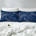 Boho Moon Sun Comforter Cover Full Bohemian Dragonflies Bedding Set ...