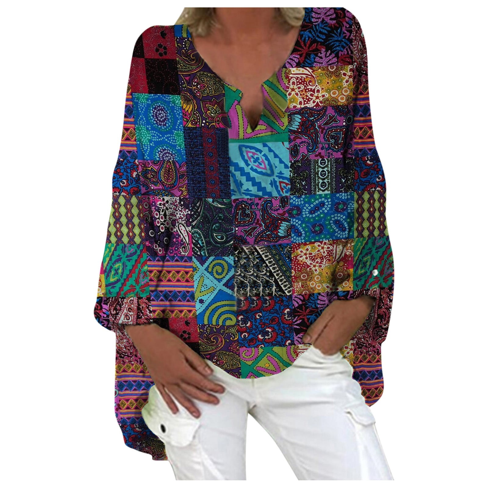 Click here for Unbranded Womens Long Sleeve Blouse Womens Fashion... prices