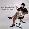 PYLE PKST70 - Musician & Performer Chair Seat Stool, Durable, Portable ...