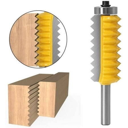 8 mm Shank raised panel "V" Finger joint bits Glue Milling cutter for ...