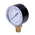 Apooke Portable Pressure Gauge 0-4bar/0-60psi Air Compressor Hydraulic ...