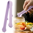 2 Pcs Snack Tongs Mini Tongs Plastic Food Tongs Coloured Small Tongs ...