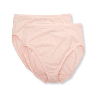 Vassarette Women's 3-Pack Undershapers Light Control Boyshort Panties ...
