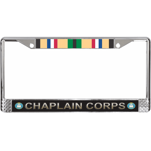 Army Chaplain Corps Gulf War Veteran License Plate Frame - Walmart.com