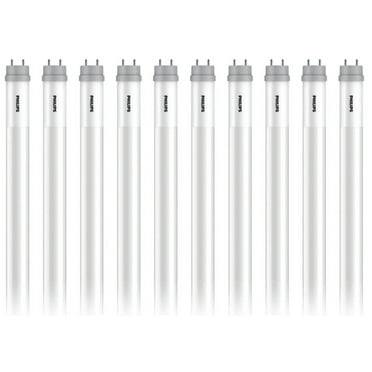 GE 13142 LED T8 Tube Light Bulb, 32W Equivalent, Cool White, 6500K ...