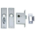 Perko Chrome-Plated Mortise Latch Set, Zinc Alloy, Turn Button Lock ...