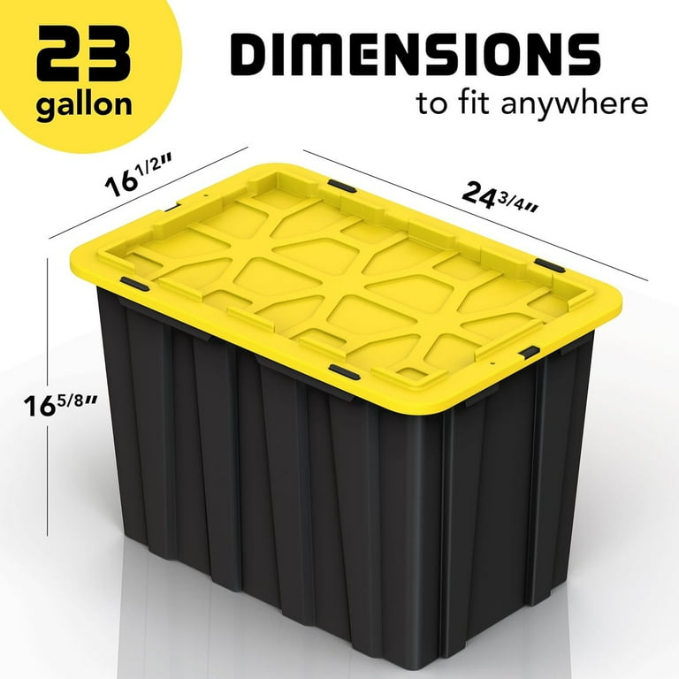 Industrial Storage Containers With Lids