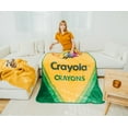 Crayola Crayon Box Retro Fleece Throw Blanket | 45 x 60 Inches ...